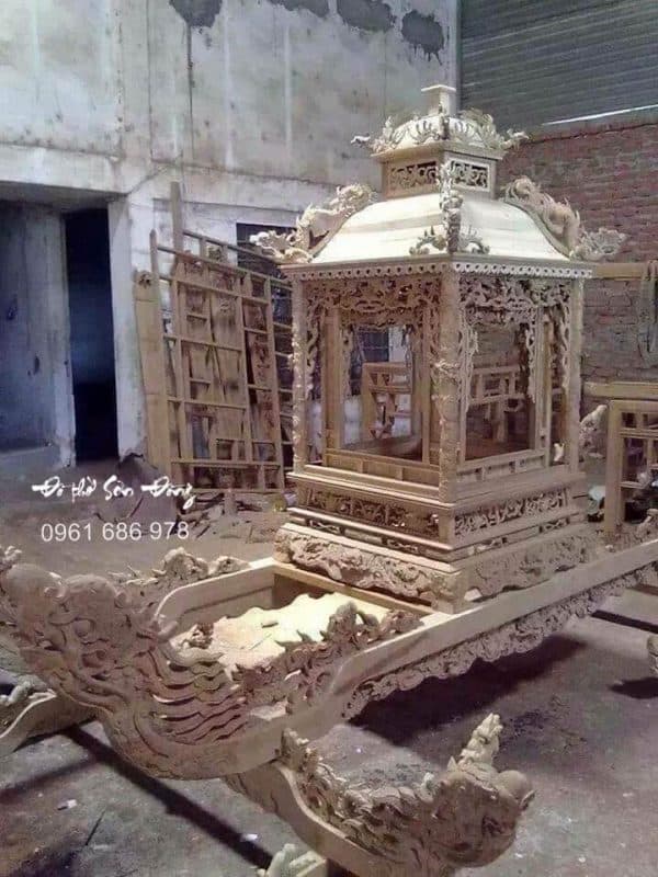 Kiệu thờ Bát Cống - Đồ thờ Sơn Đồng